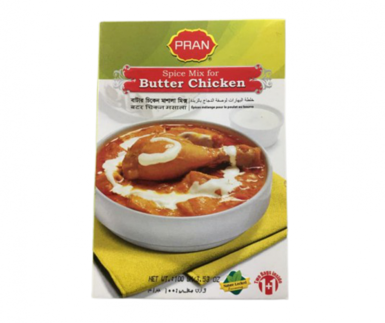 Pran Butter Chicken Masalaバターチキンマサラ 100gm - Welcome to JB HALAL Food ...