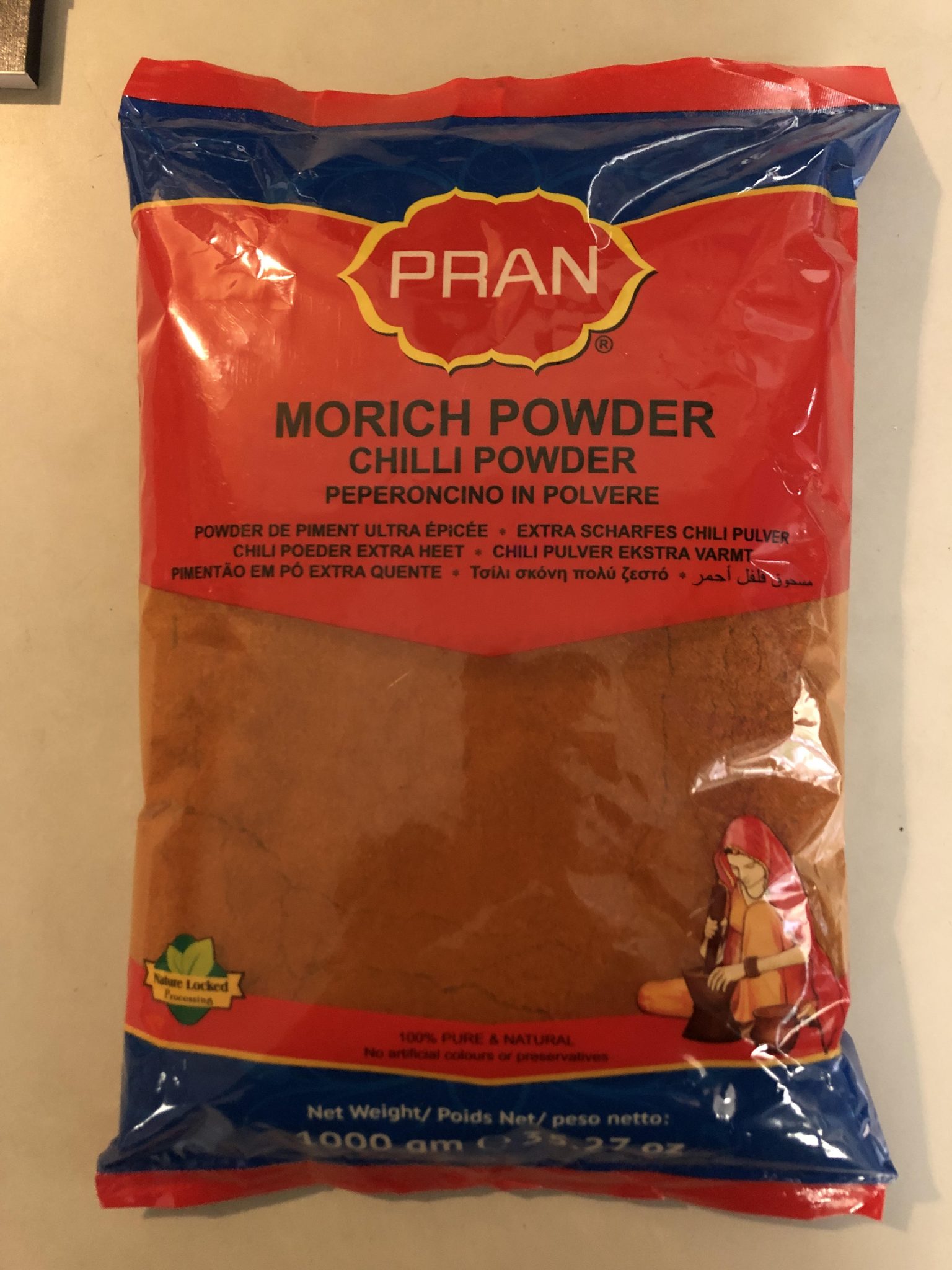 Pran Chili Powderチリパウダー 1Kg - Welcome to JB HALAL Food Online Store